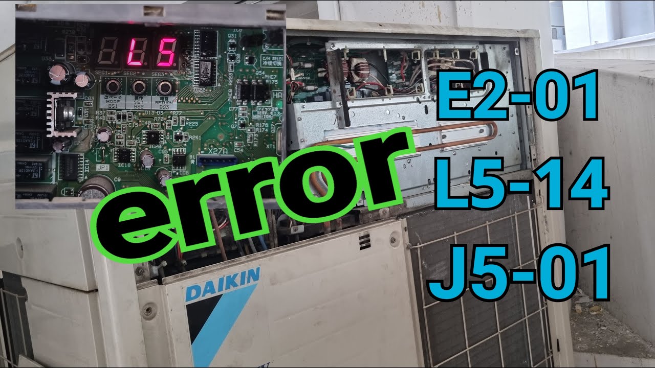 10 soluciones para corregir el error L5 en tu equipo Daikin: Guía de ...